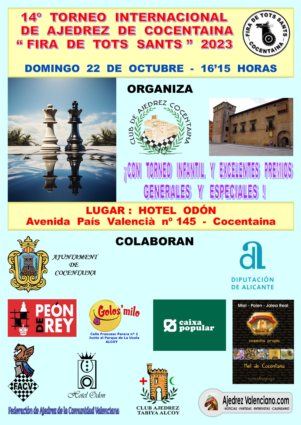 Asociación Deportiva Coimbra | XIV Torneo Internacional Ajedrez ...